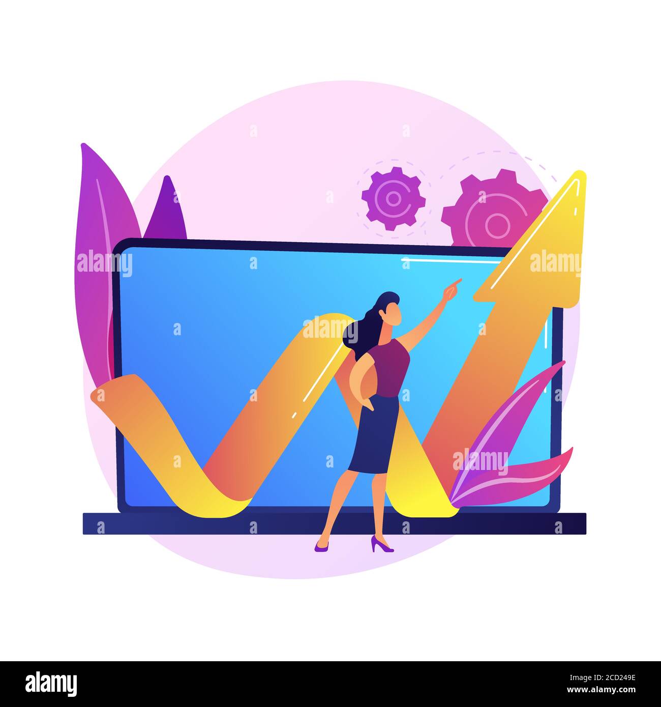 Data center abstract concept vector illustration Stock Vector Image ...