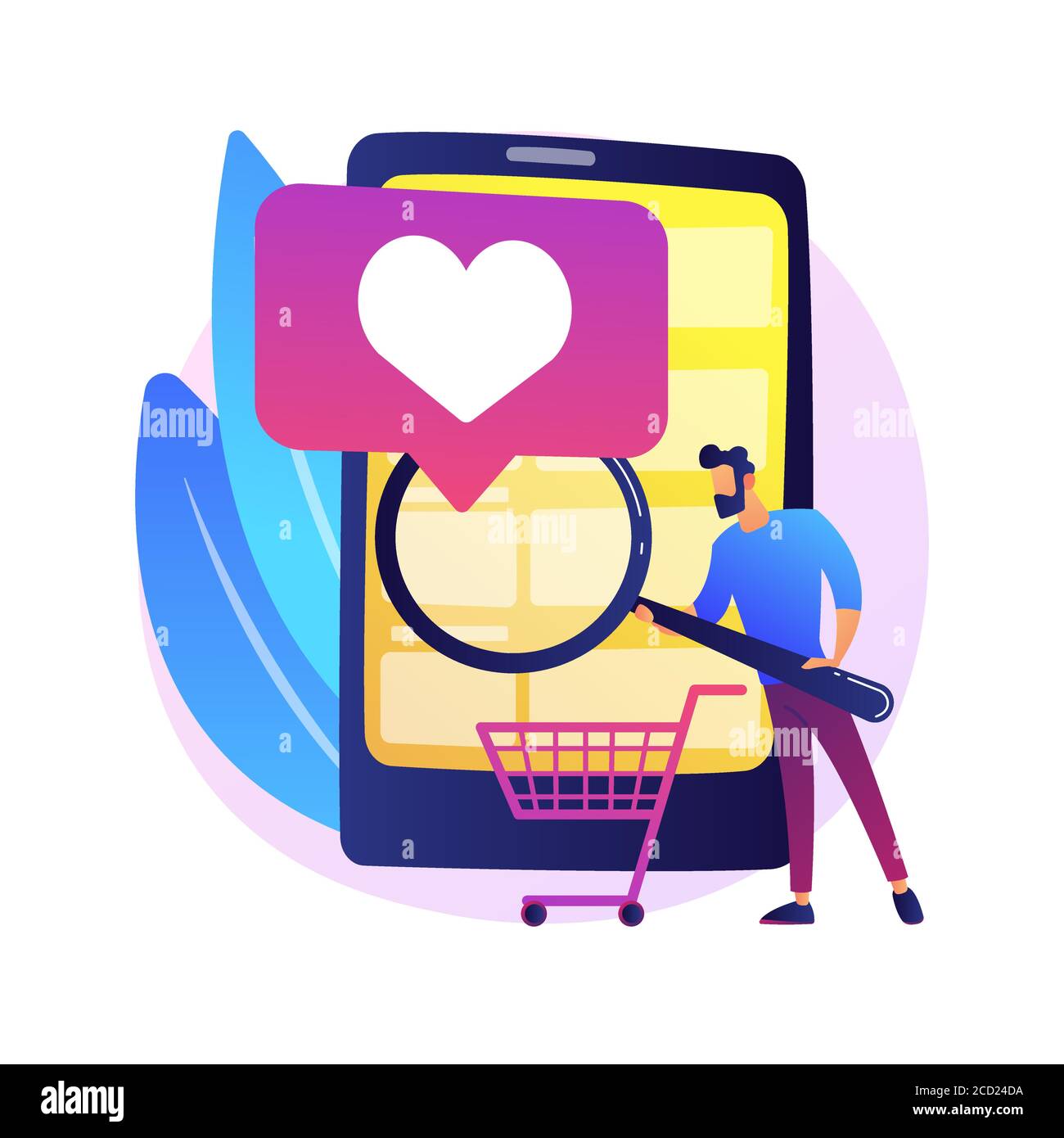 Smart retail abstract concept vector illustration Stock Vector Image ...