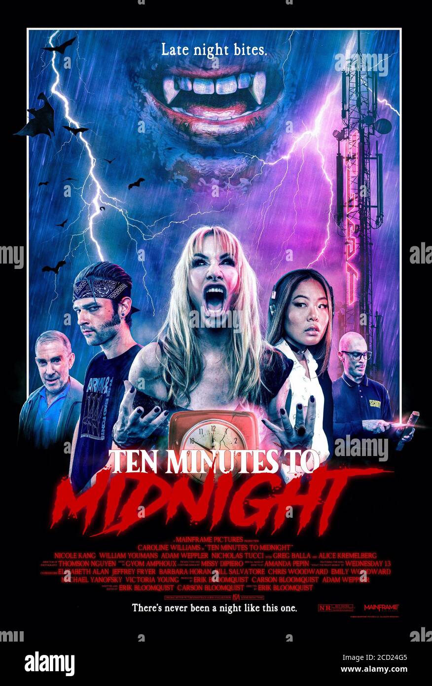 TEN MINUTES TO MIDNIGHT, (aka 10 MINUTES TO MIDNIGHT), US poster, from ...