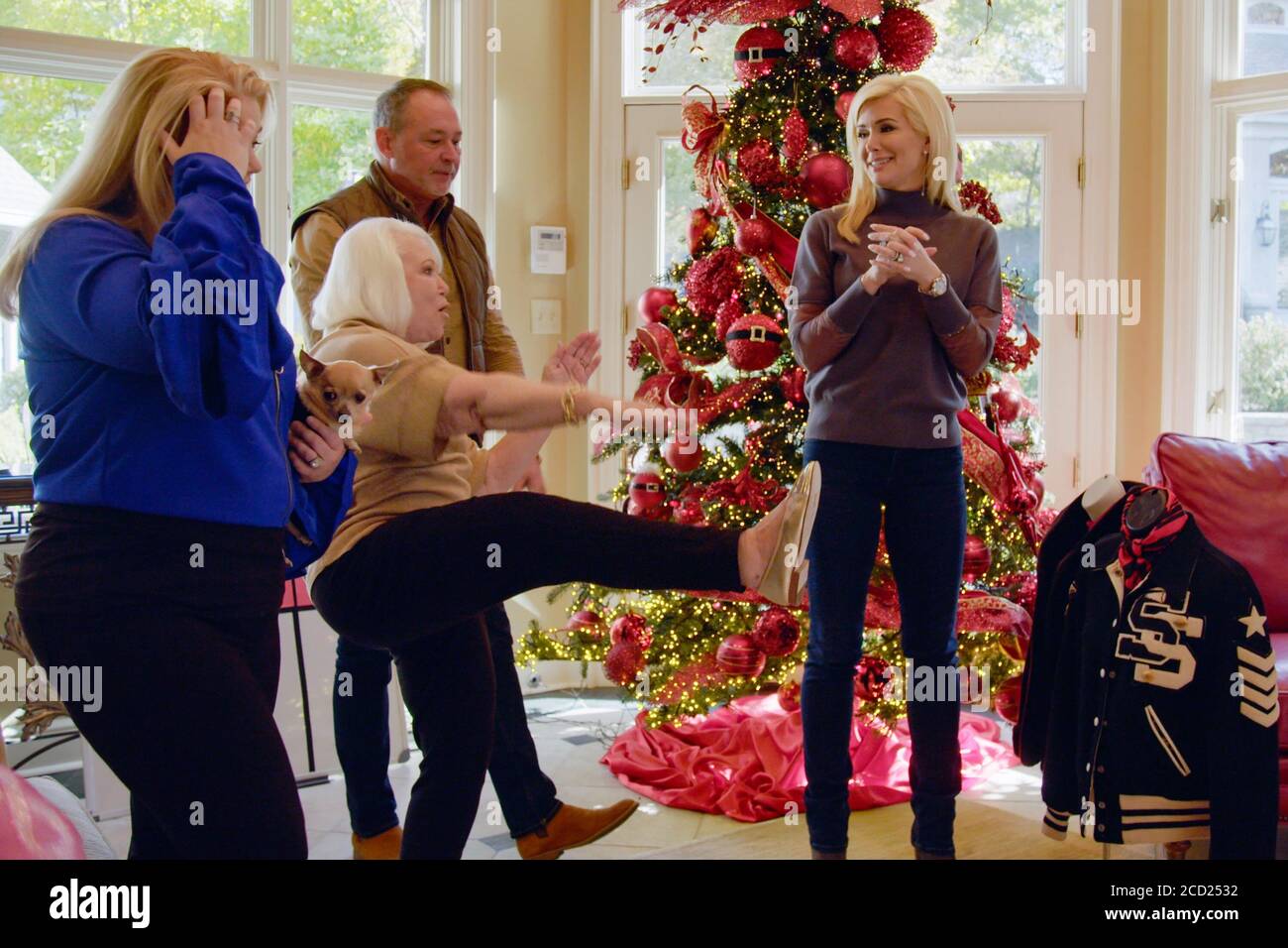 DEMARCUS FAMILY RULES, from left: Amy Alderson, Jane Matthews Alderson ...