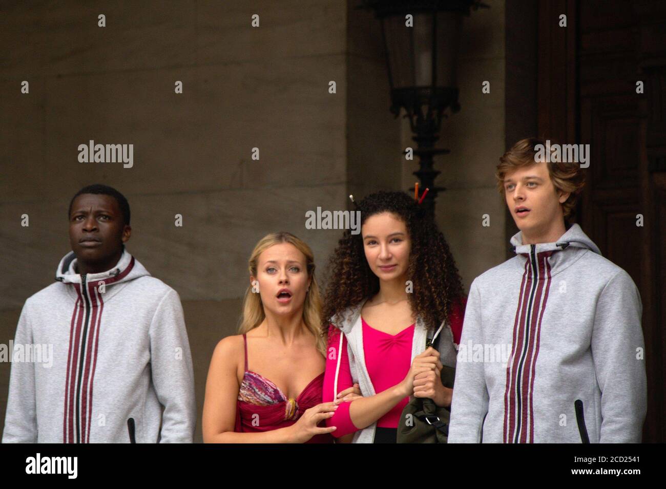 FIND ME IN PARIS, from left: Terique Jarrett, Jessica Lord, Eubha ...