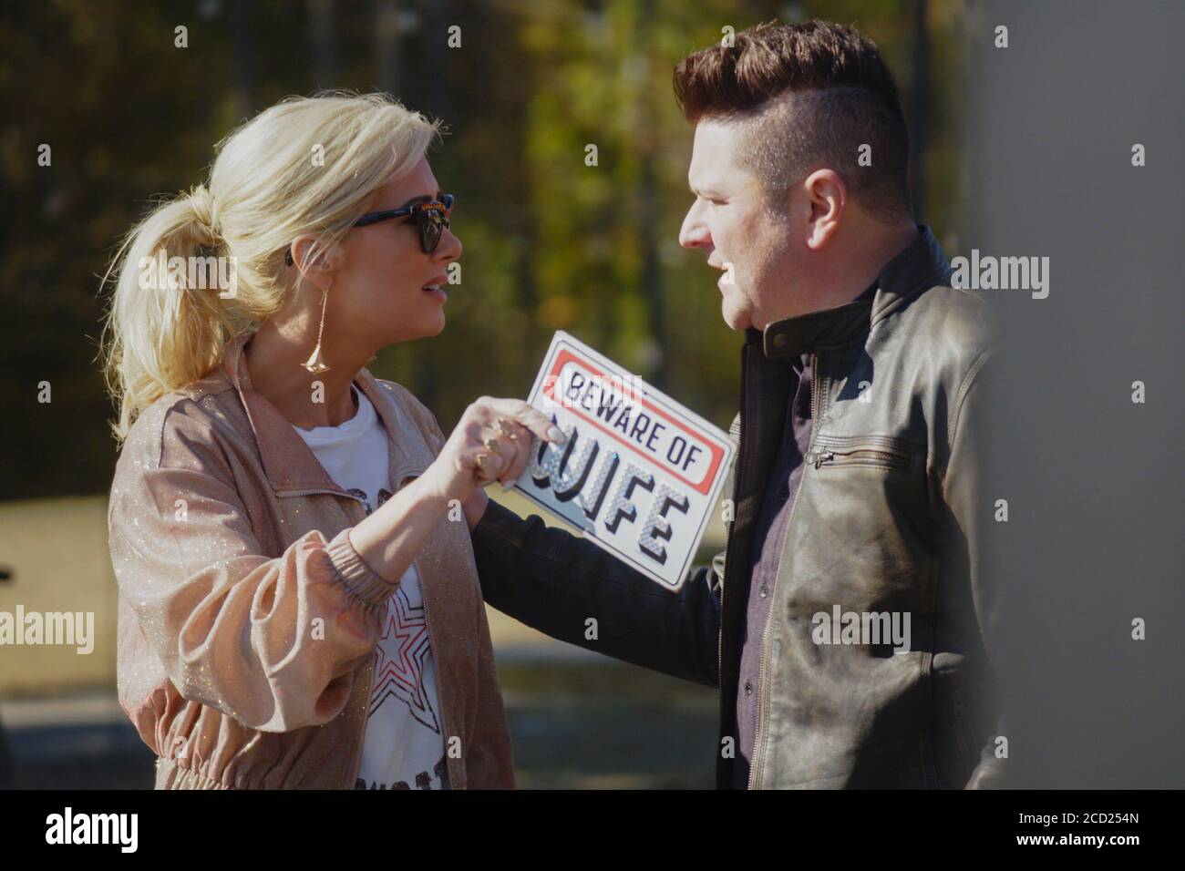 DEMARCUS FAMILY RULES, from left: Allison DeMarcus, Jay DeMarcus ...