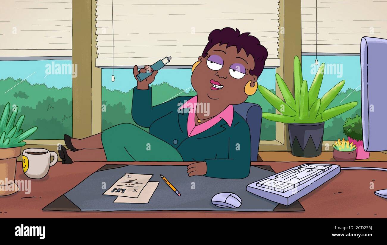 HOOPS, Principal Opal Lowry (voice: Cleo King), (Season 1, ep. 102 ...
