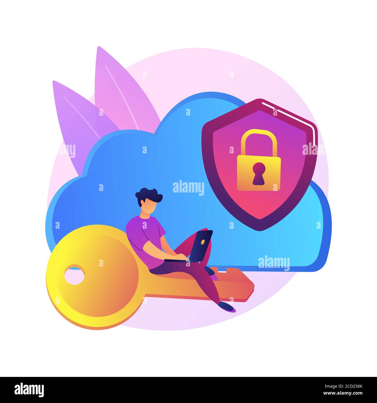 Cloud storage abstract concept vector illustration Stock Vector Image ...