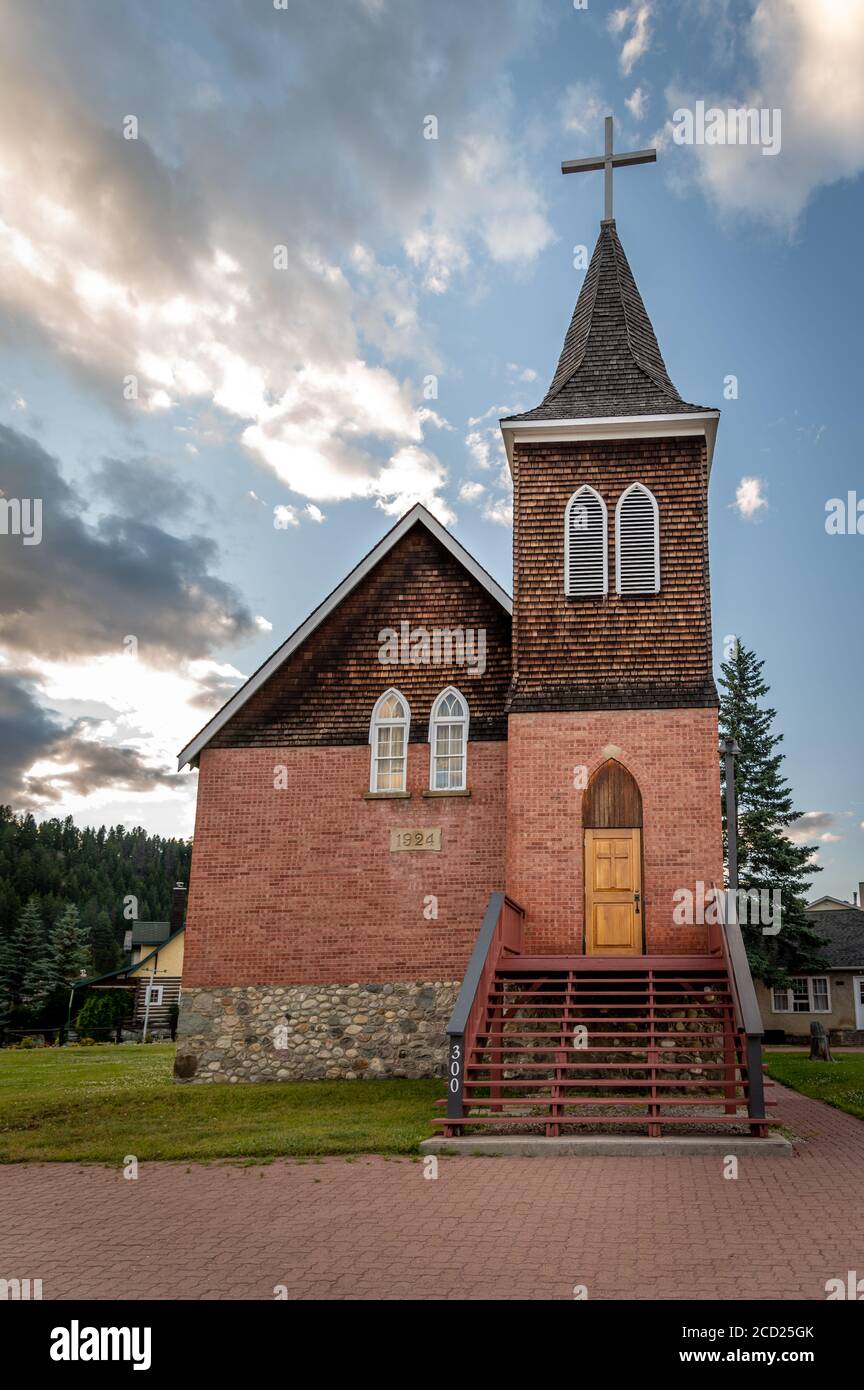 Jasper national park church hi-res stock photography and images - Alamy