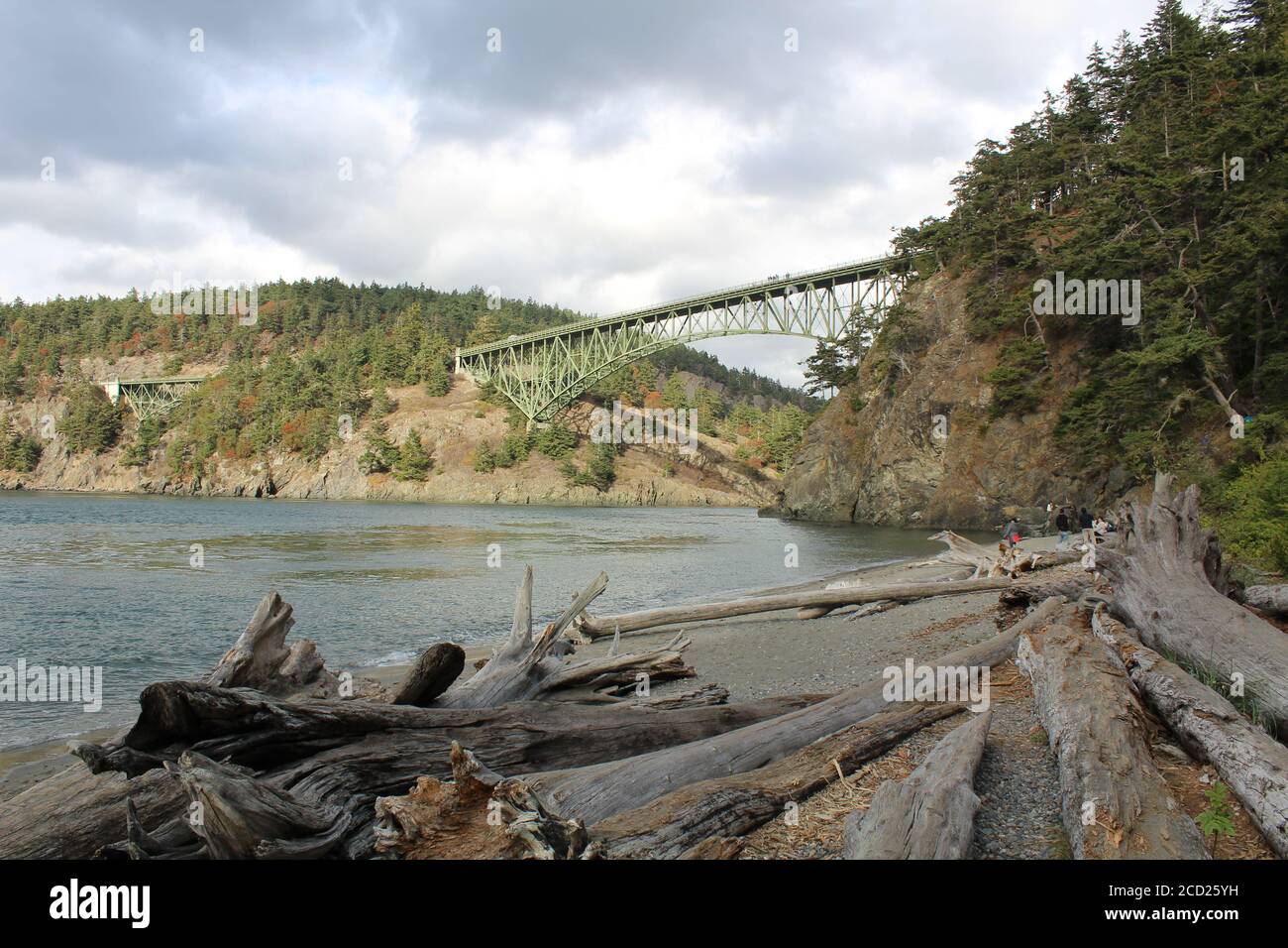 Deception pass bridge hi-res stock photography and images - Alamy