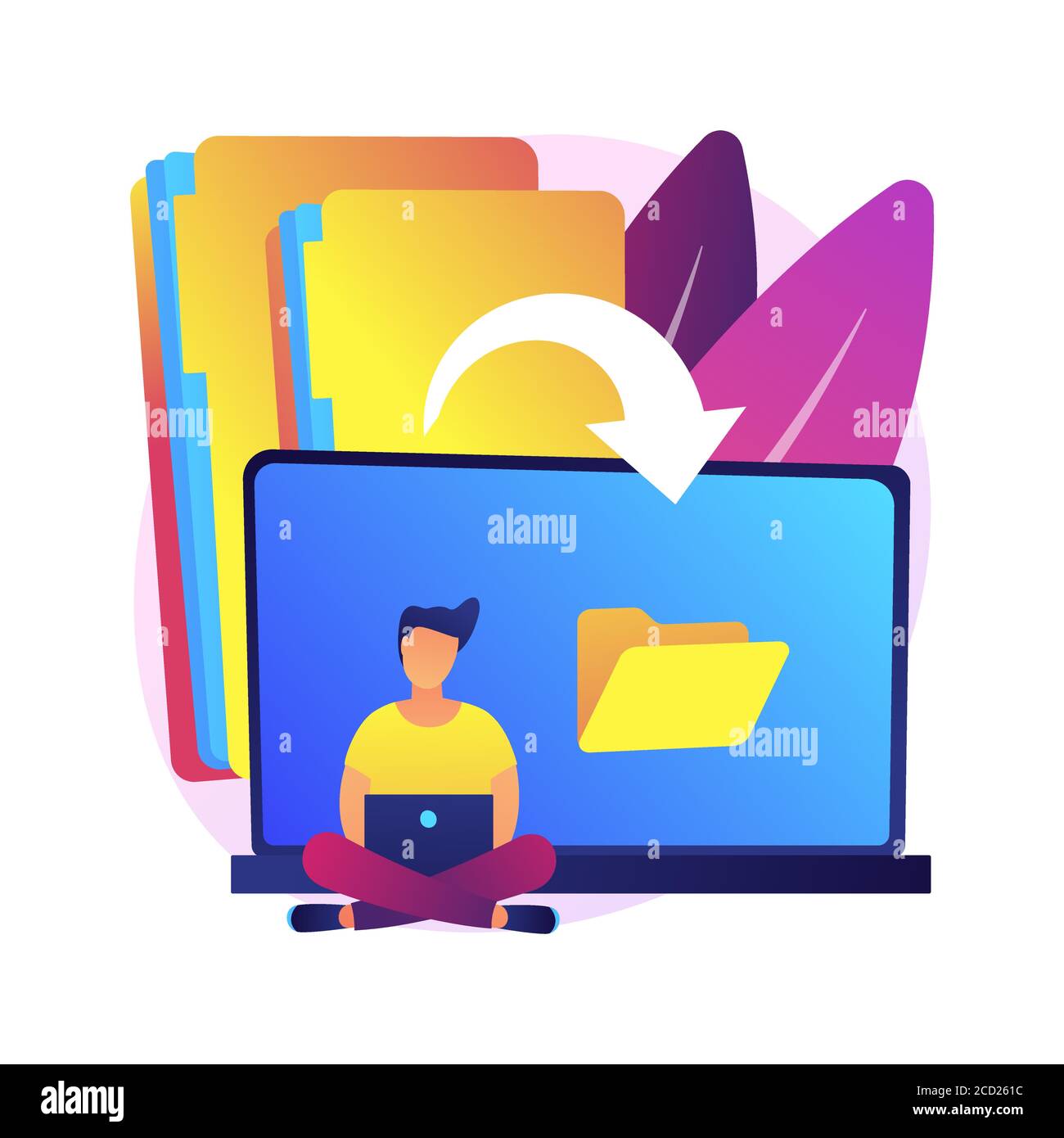Digital transformation abstract concept vector illustration Stock ... Digital transformation abstract concept vector illustration Stock ...