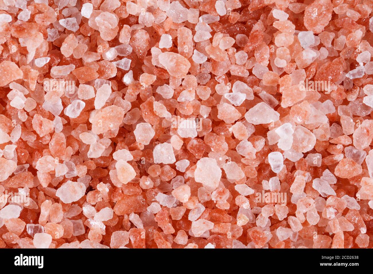 Pink himalayan salt isolated on white background Stock Photo - Alamy