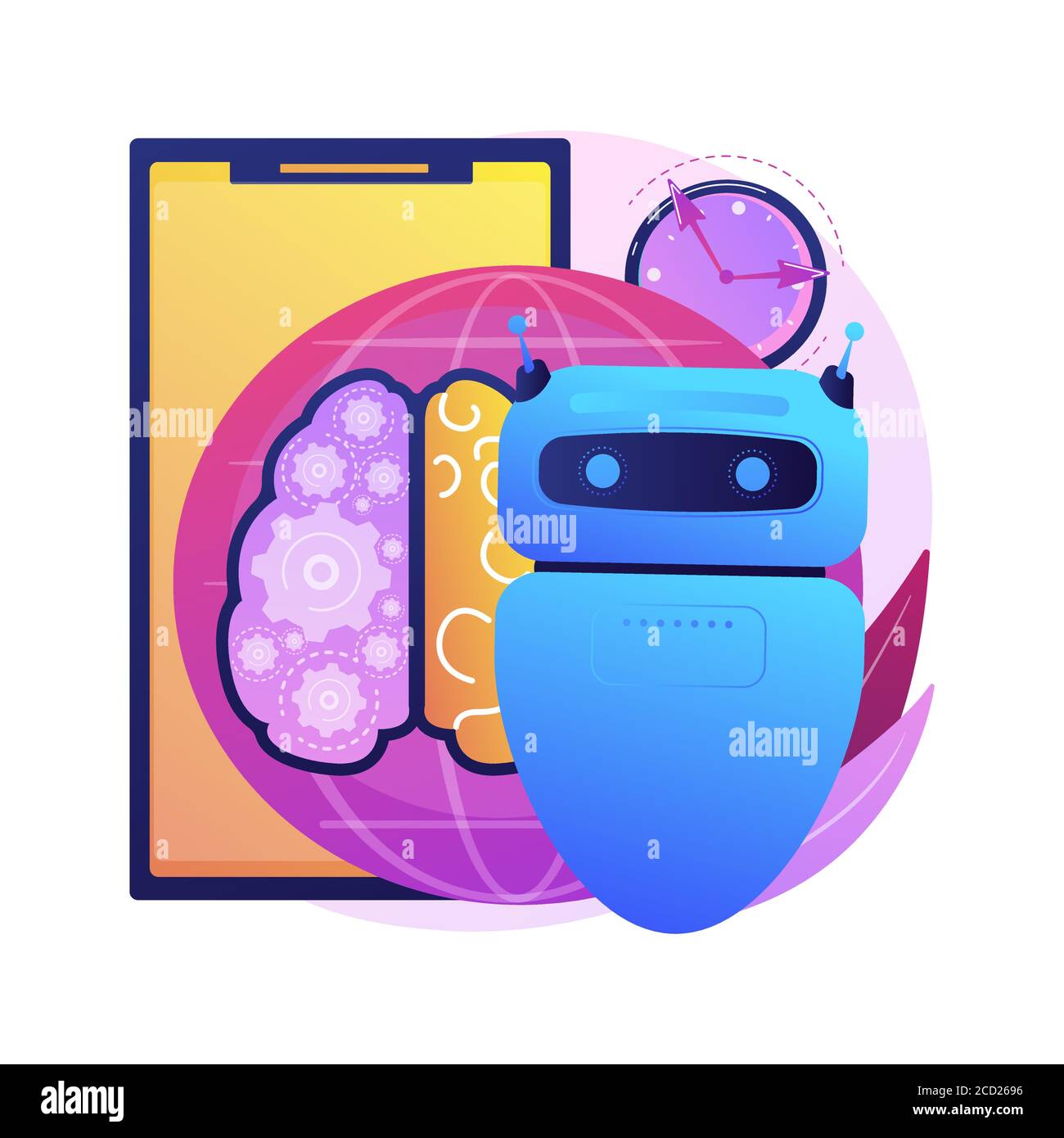 Technological singularity abstract concept vector illustration Stock ... Technological singularity abstract concept vector illustration Stock ...