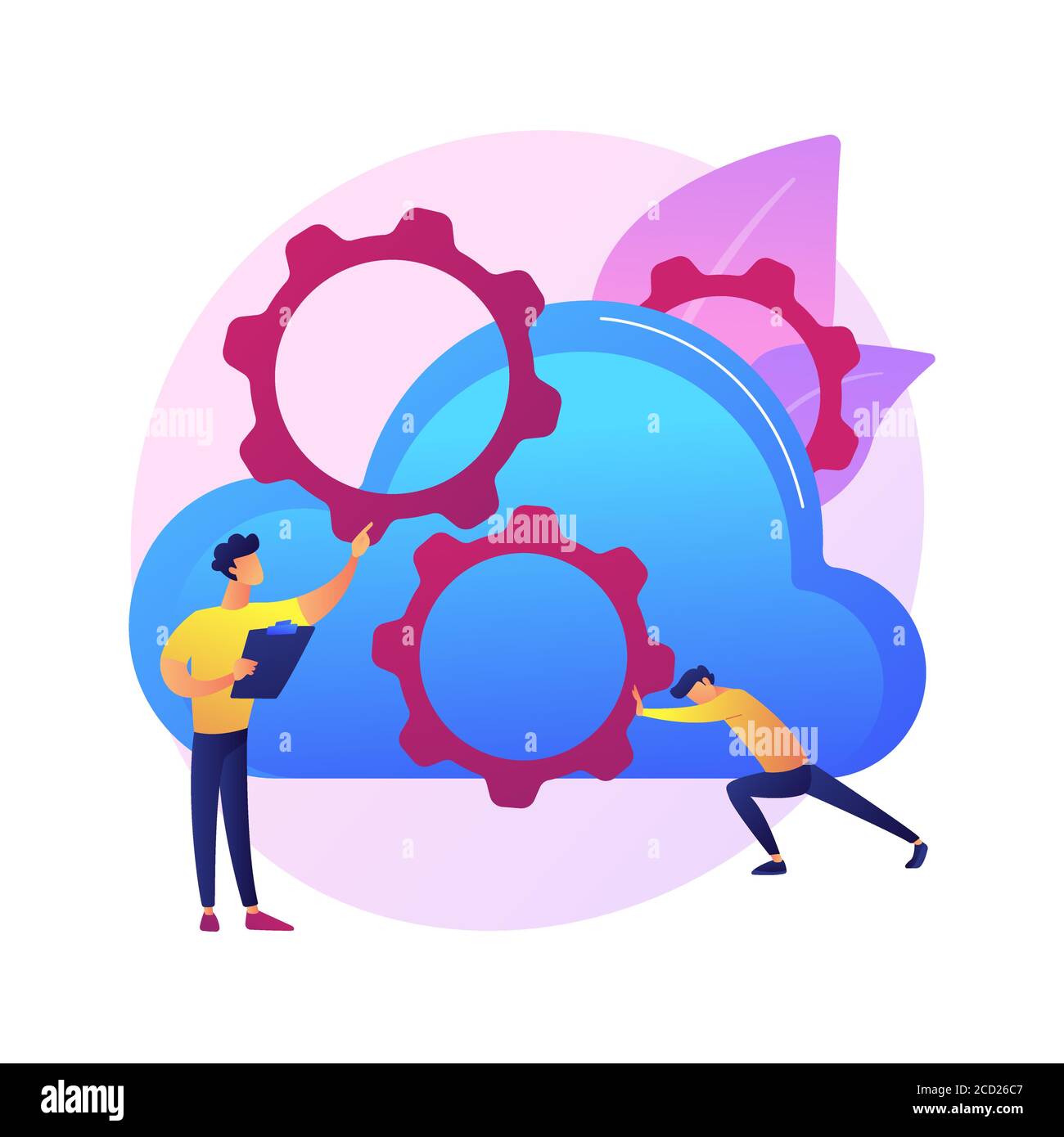 Cloud engineering abstract concept vector illustration Stock Vector ... Cloud engineering abstract concept vector illustration Stock Vector ...
