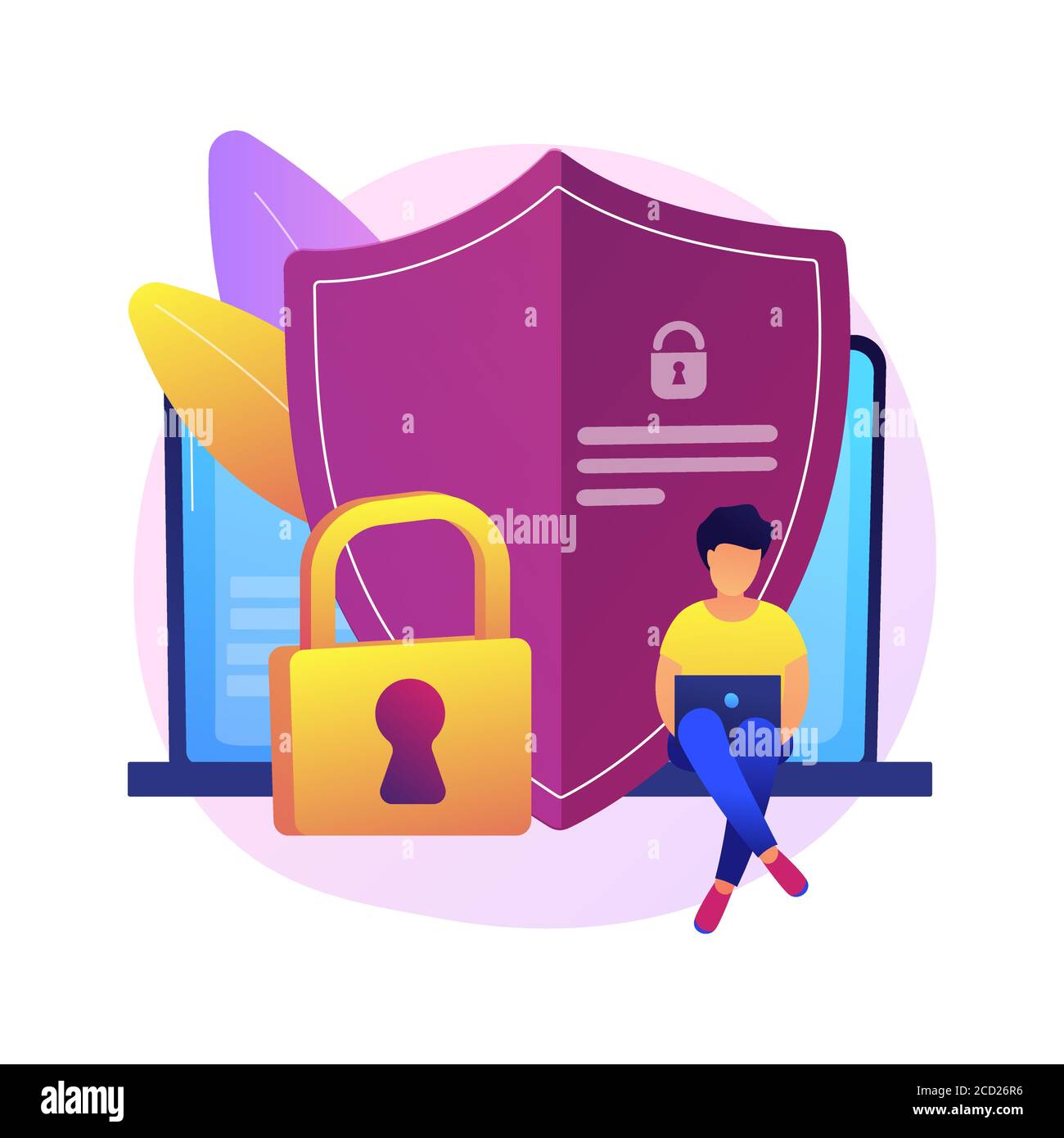 Data privacy abstract concept vector illustration Stock Vector Image ...