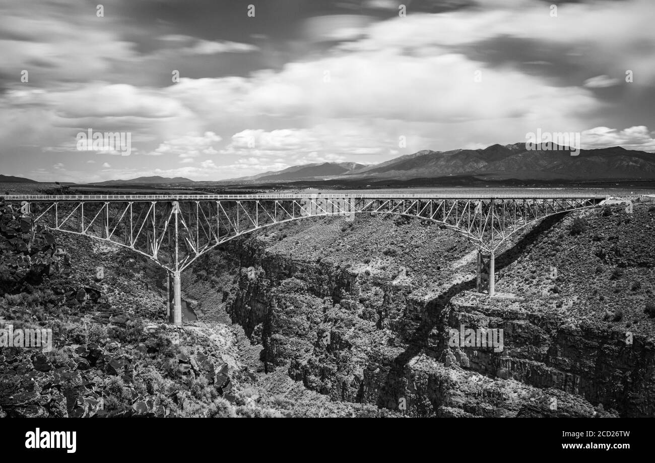 Rio Grande Gorge Bridge Stock Photo - Alamy