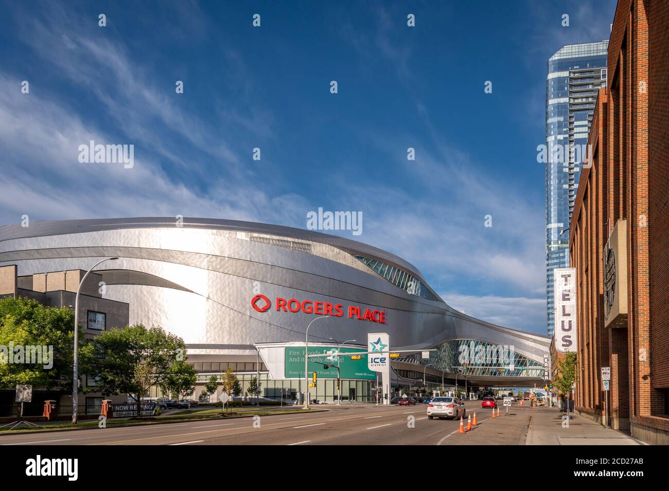 Rogers place edmonton hi-res stock photography and images - Alamy