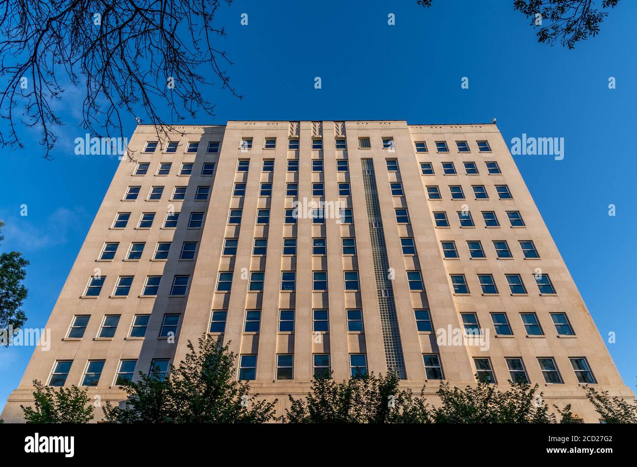 Government buildings located on the grounds of the Alberta legislature ...