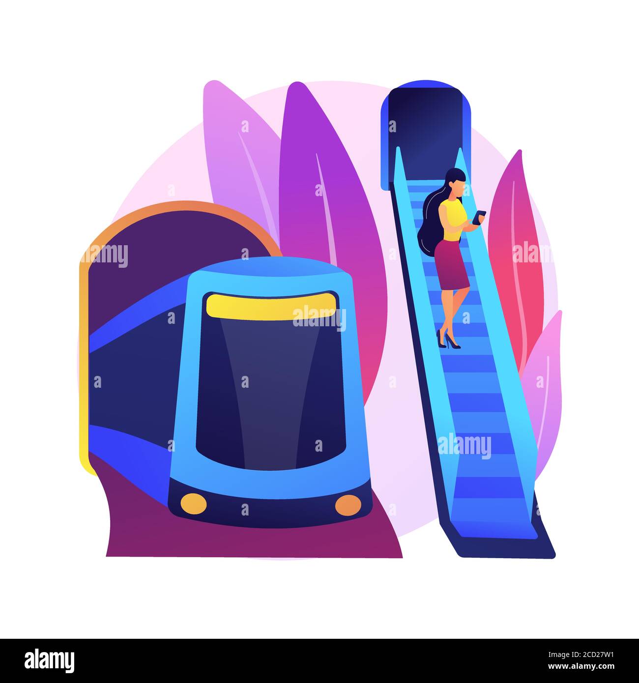Pipeline transport abstract concept vector illustration Stock Vector ...