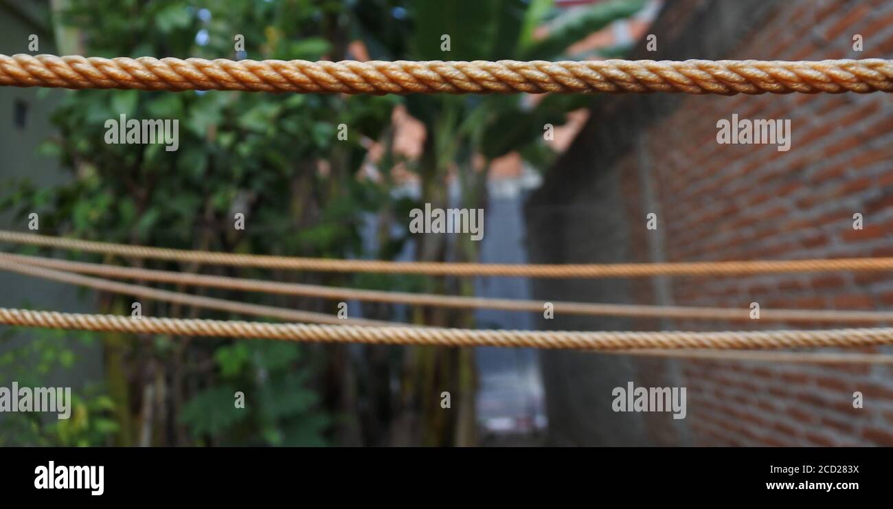 Intertwined color rope hi-res stock photography and images - Alamy