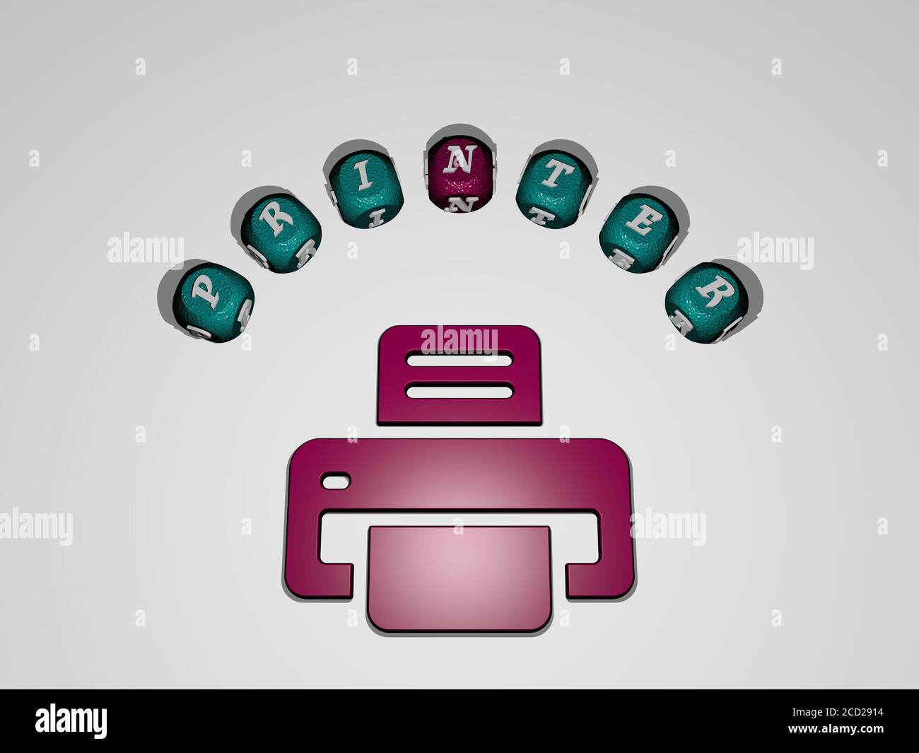 Dot matrix printer icon hi-res stock photography and images - Alamy