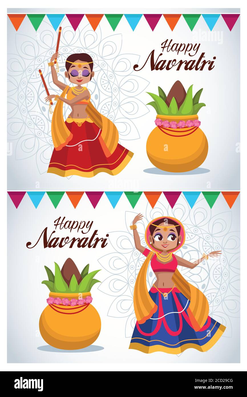 Navratri Celebration Images Clipart
