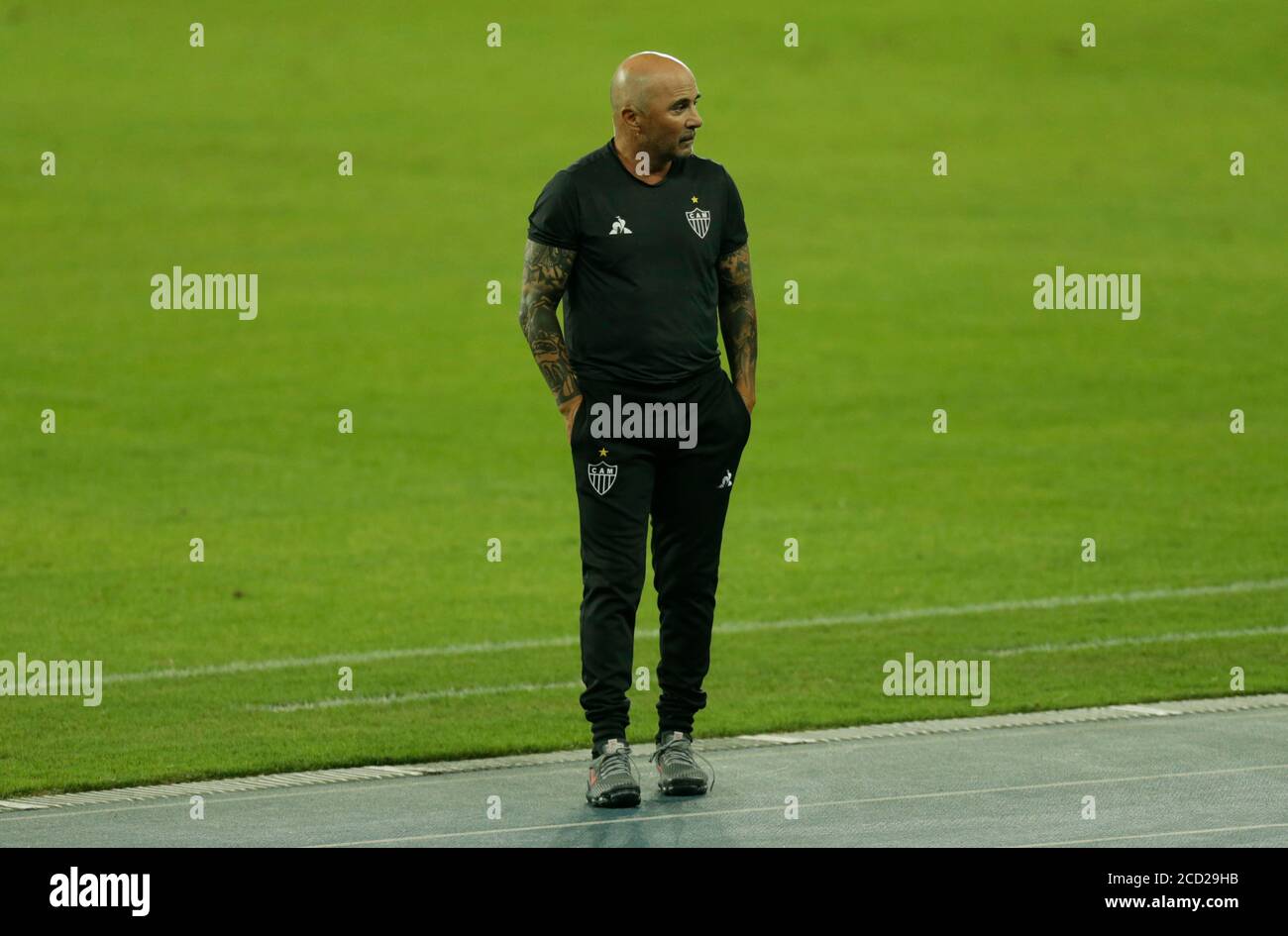 Rio de Janeiro, Brazil August 19, Argentine soccer coach Jorge Sampaoli ...