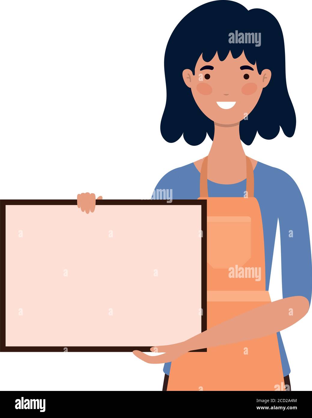 Clipart Saleswoman Sales Woman Vector Art, Icons, And Graphics For