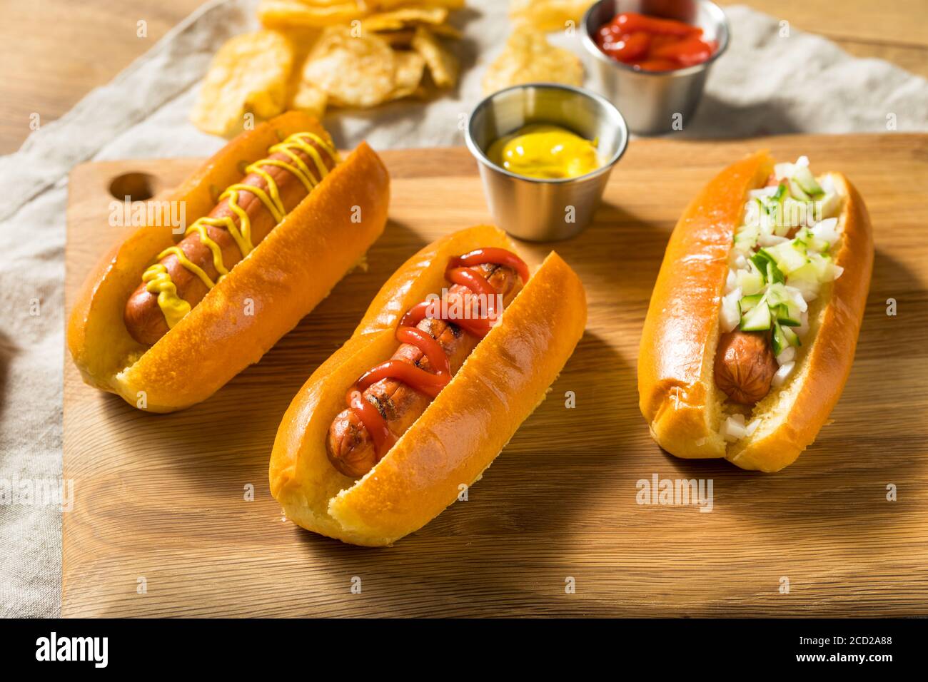Turkey hotdogs hi-res stock photography and images - Alamy
