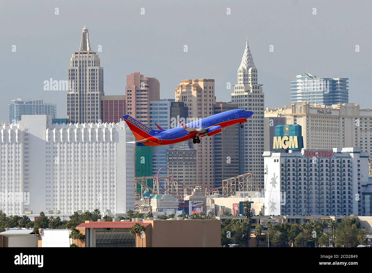Las Vegas, Nevada, USA. 12th Jan, 2015. A Southwest Airline aircraft ...
