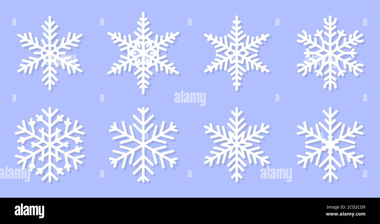 Snowflake Vector Set