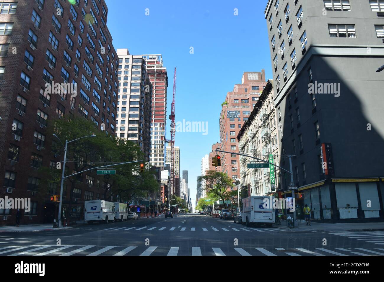 A New York City intersection Stock Photo - Alamy