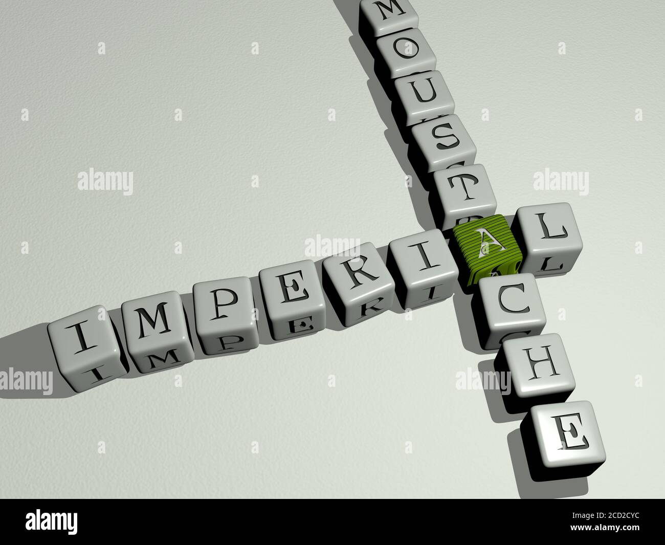 moustaches beards: IMPERIAL MOUSTACHE crossword by cubic dice letters ...