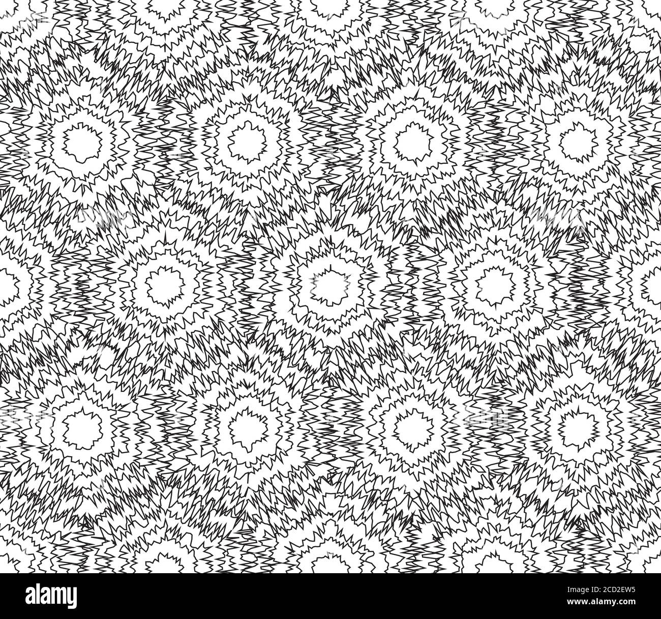 Decorative wavy line pattern Cut Out Stock Images & Pictures - Alamy