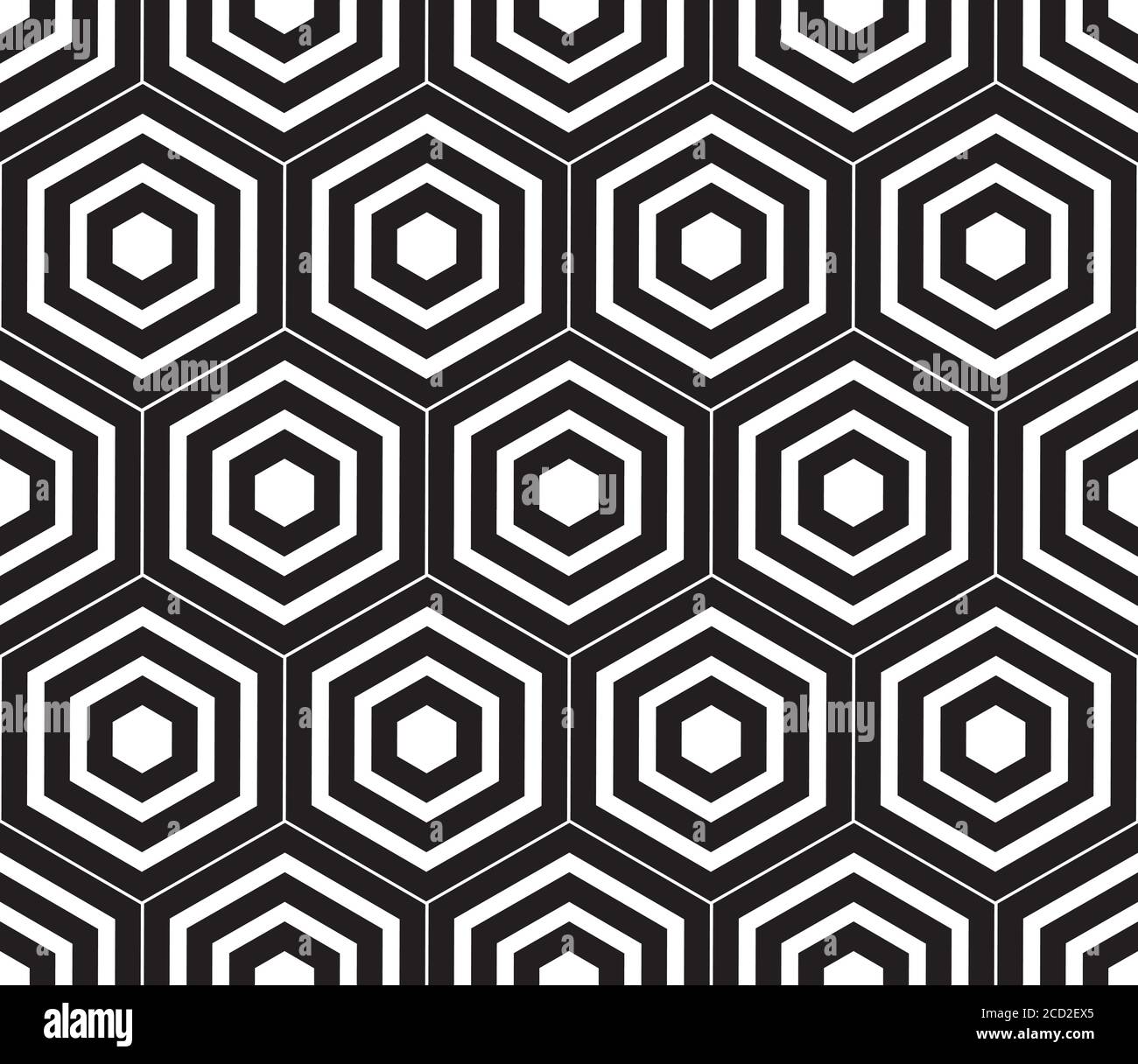 Hexagons abstract pattern Cut Out Stock Images & Pictures - Alamy
