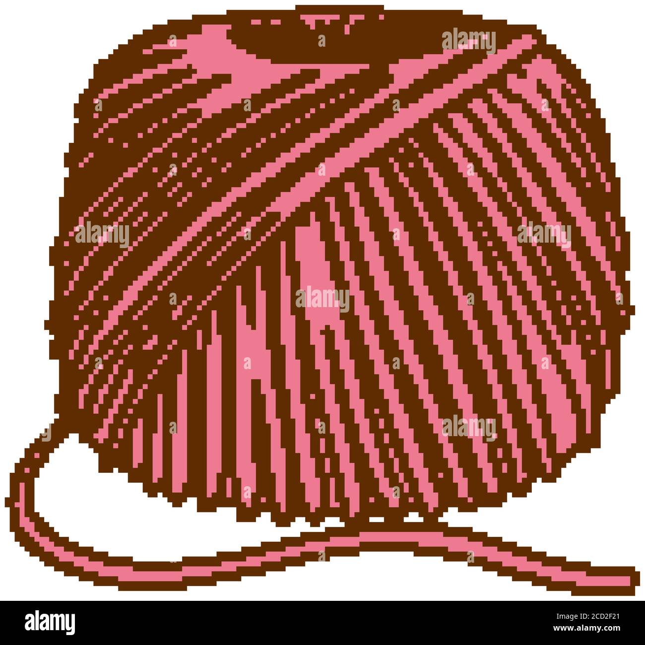 Simple yarn ball cartoon illustration Stock Vector Image & Art - Alamy