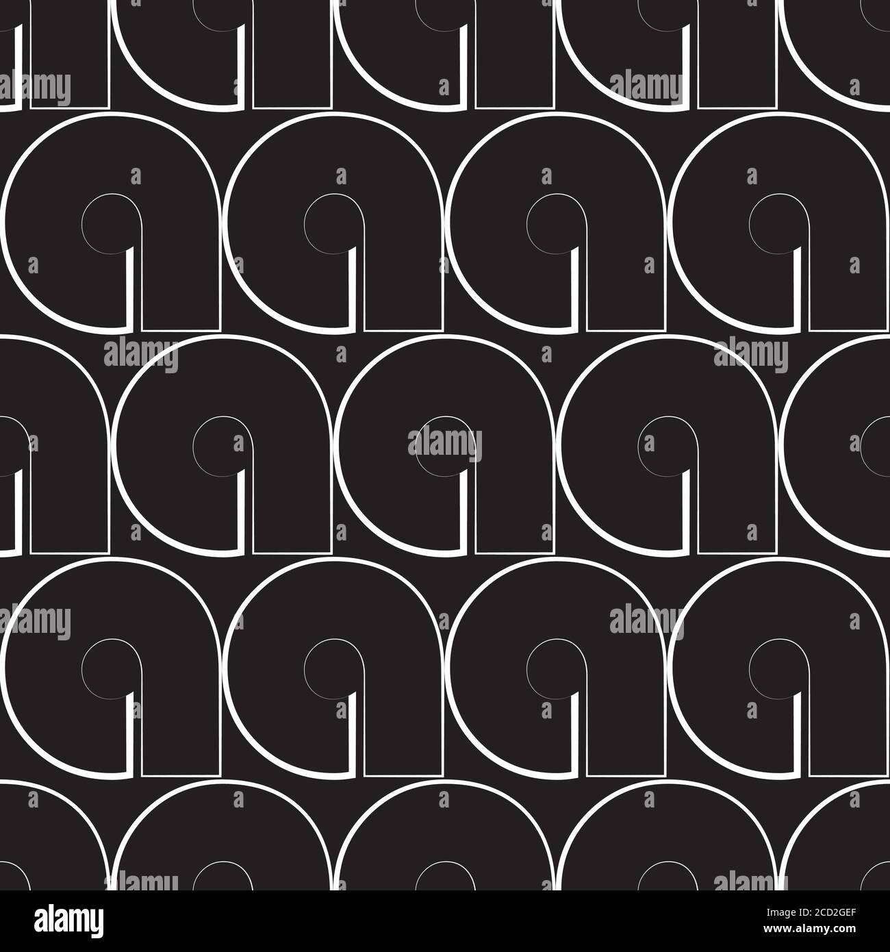 Decorative letter a black and white Stock Vector Images - Alamy