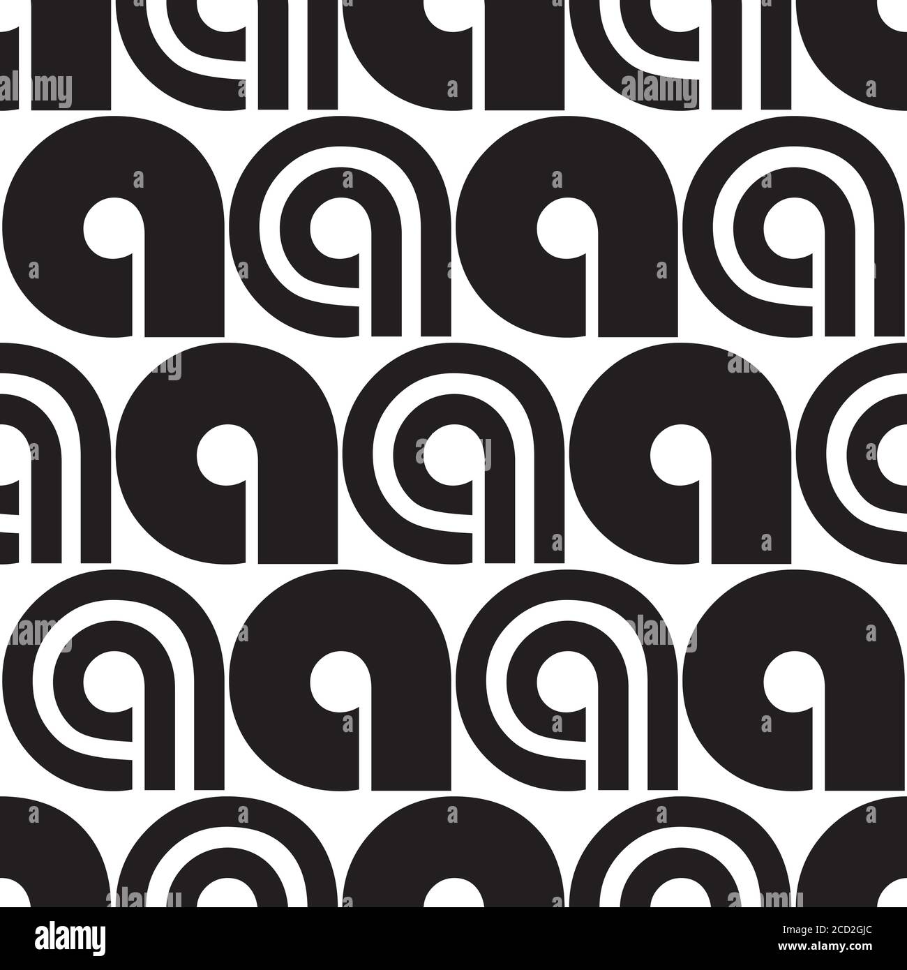 Seamless texture with black letter a Stock Vector Image & Art - Alamy