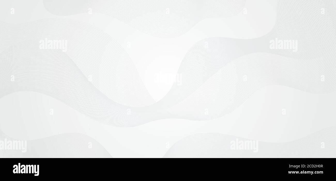 Line pattern wave flow design white background curve shape style ...
