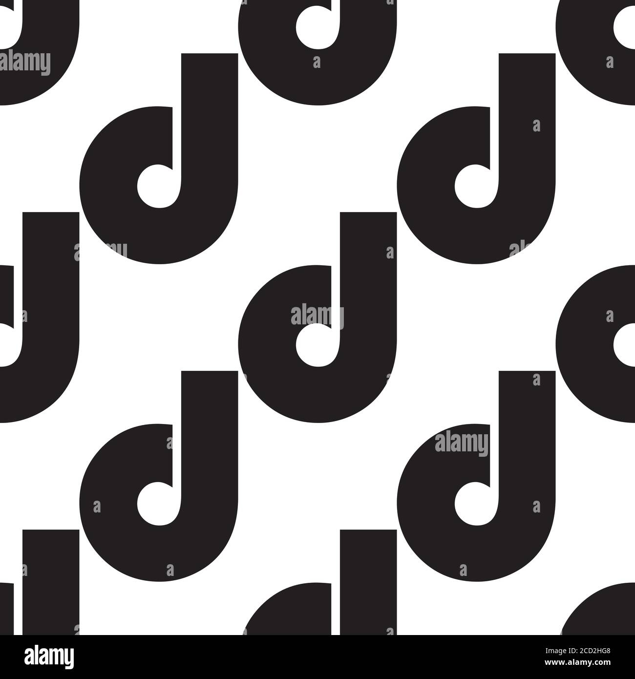 Seamless texture with black letter d Stock Vector Image & Art - Alamy