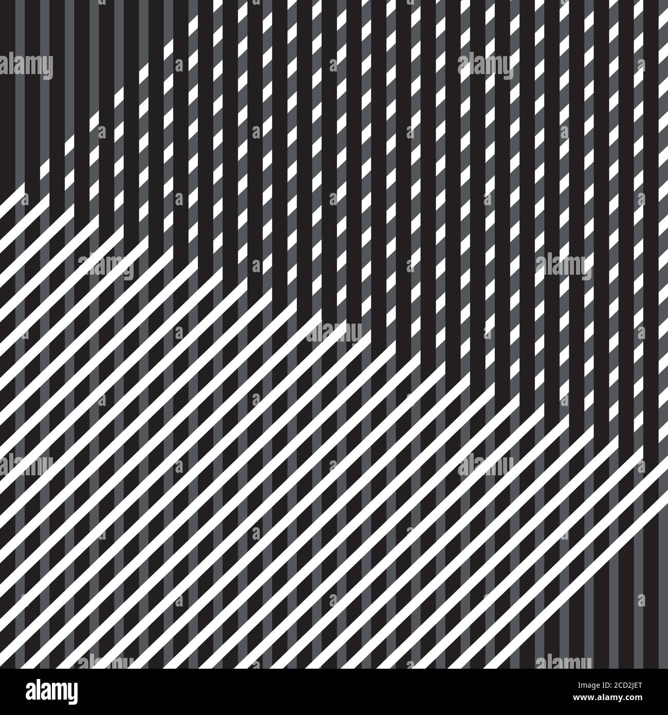 Texture with interlacing black and white bands Stock Vector Image & Art ...