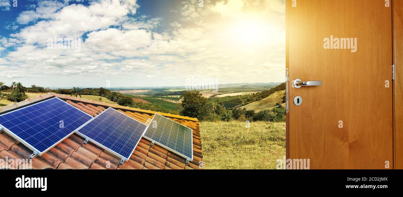 Solar panel opening hi-res stock photography and images - Alamy
