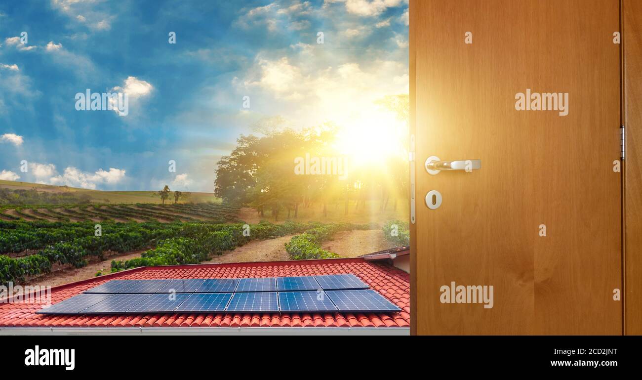 Solar panel opening hi-res stock photography and images - Alamy