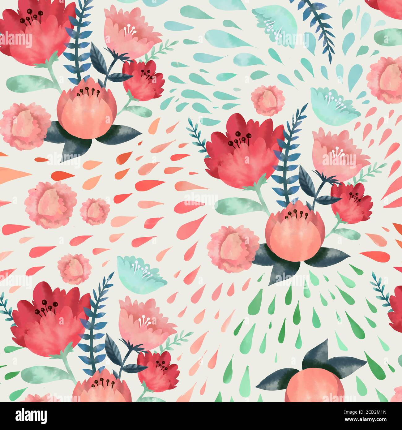 Colorful and Fun Nature Background Stock Photo - Alamy