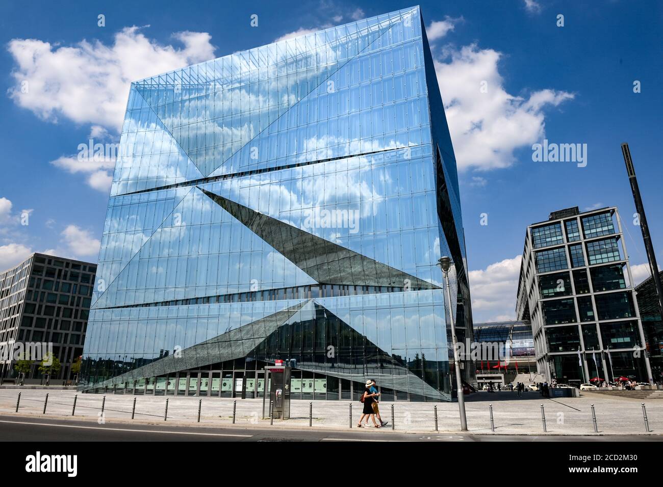Berlin, Germany. 07th Aug, 2020. The Cube Berlin office building on ...
