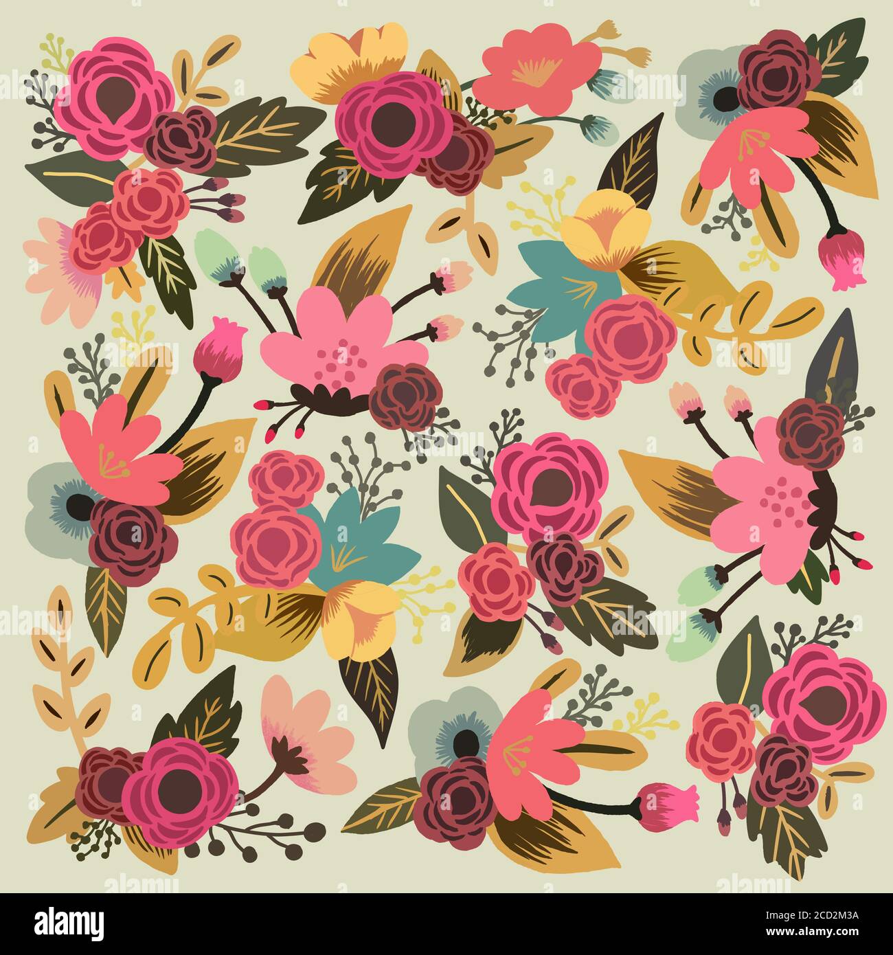 Colorful and Fun Nature Background Stock Photo - Alamy