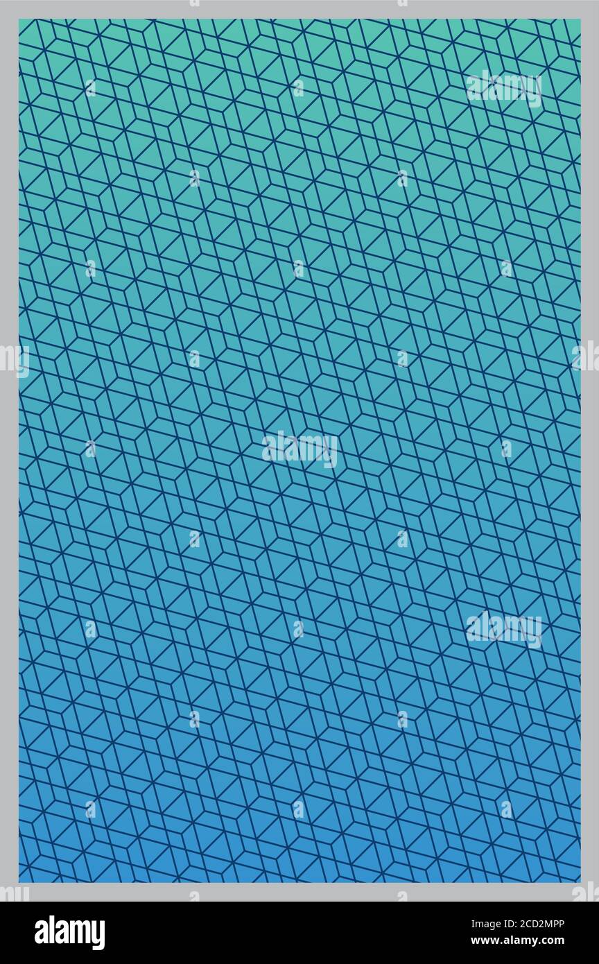 Blue gradient and pattern background frame, Abstract texture art and ...