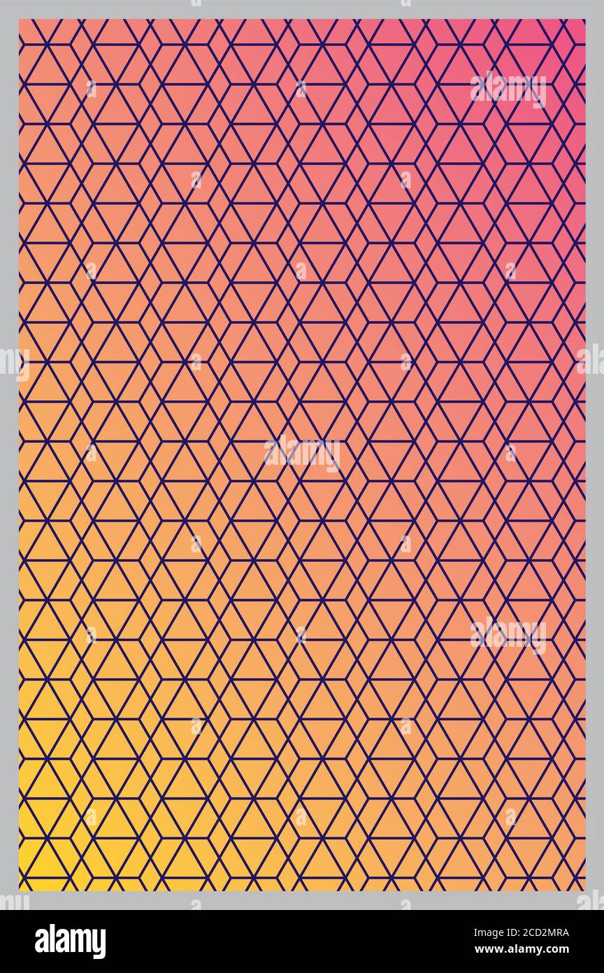 pink with yellow gradient and pattern background frame, Abstract ...
