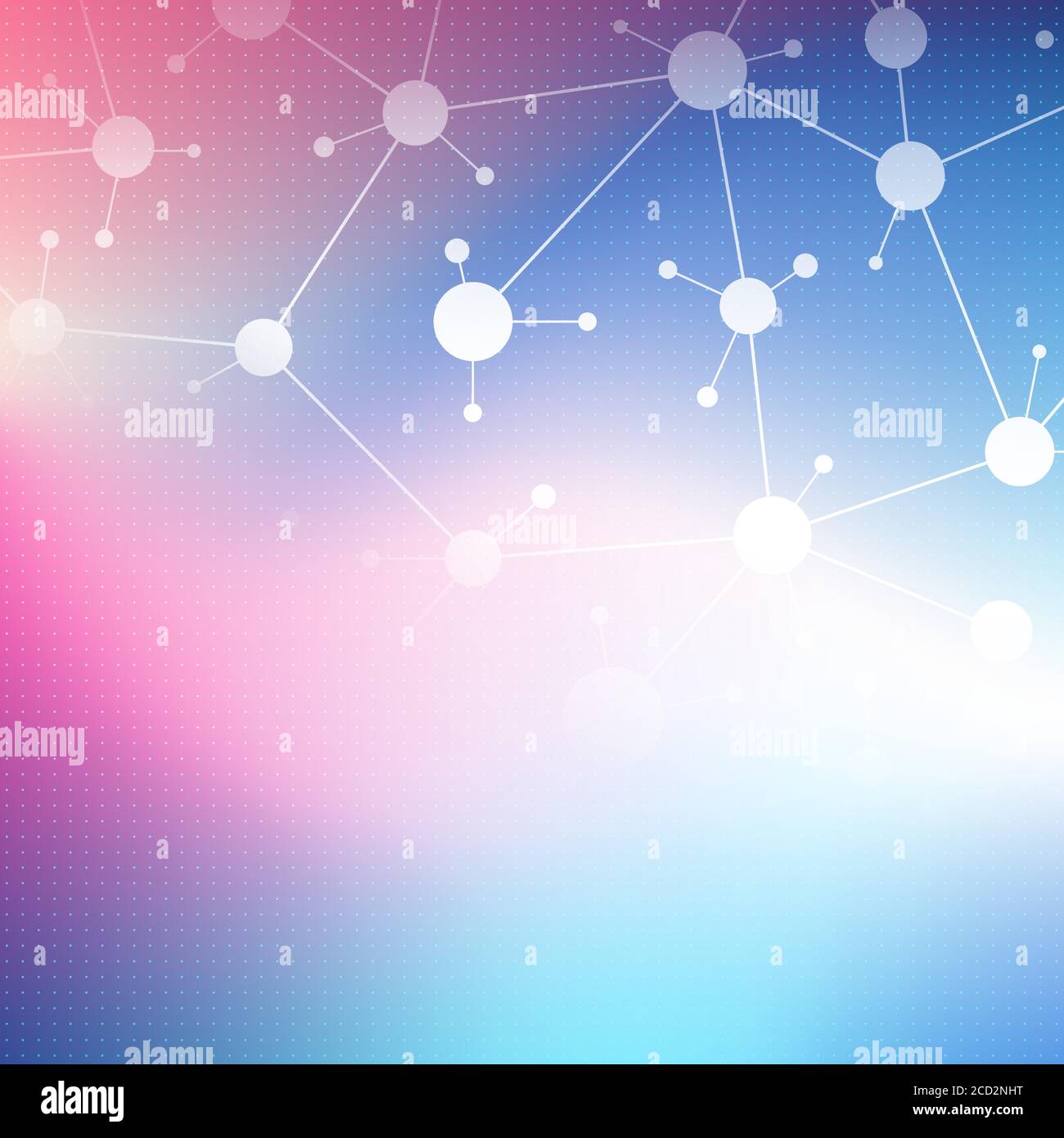 Communication social network on a colored light background, abstract ...