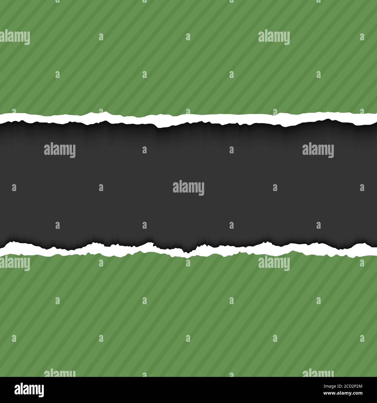 Paper vector frame, paper page pieces. Vector torn paper with dark ...