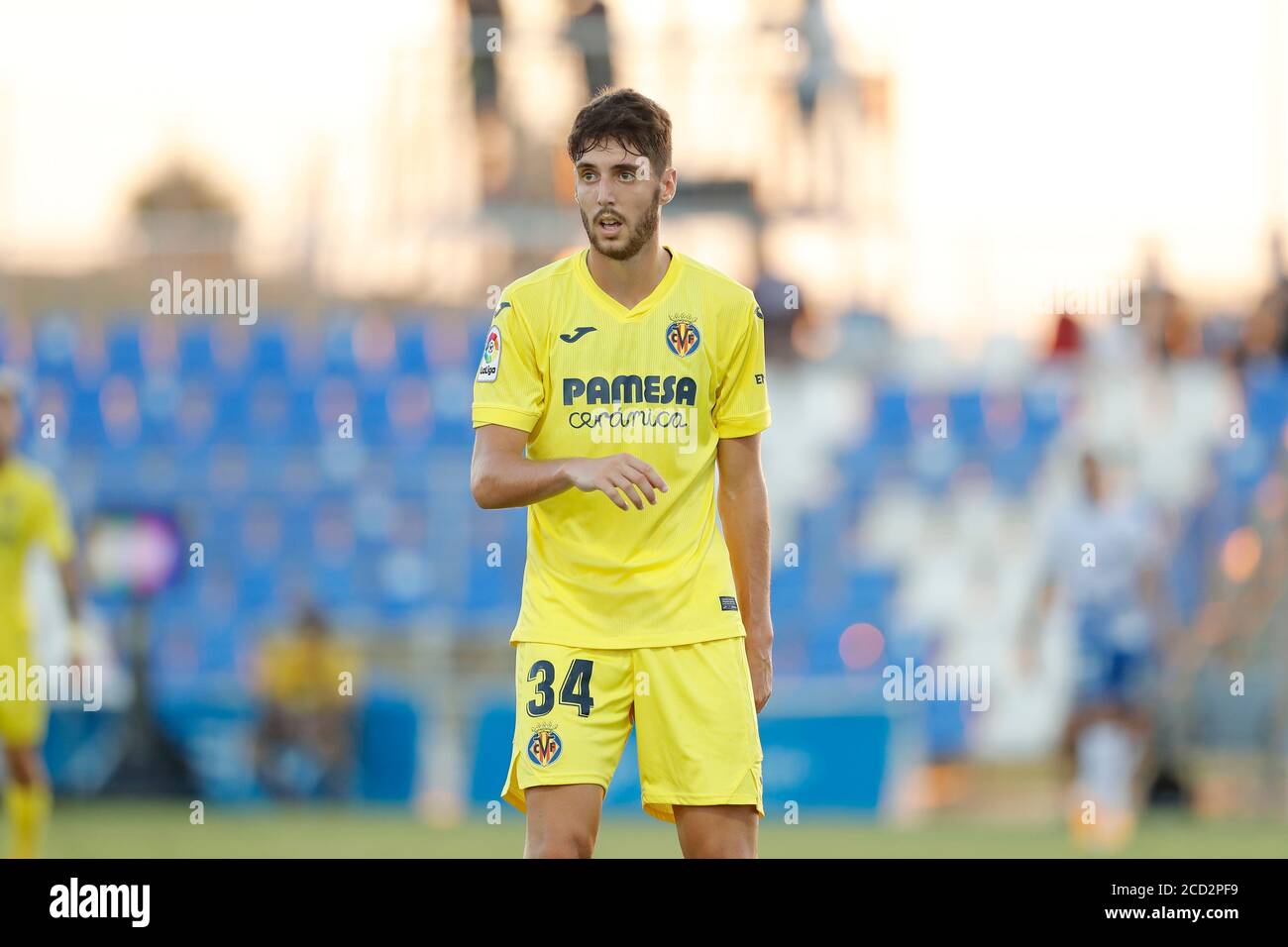 San Pedro del Pinatar, Spain. 25th Aug, 2020. Fernando Nino (Villarreal ...