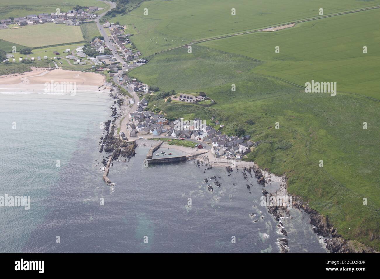 Sandend caravan site hi-res stock photography and images - Alamy