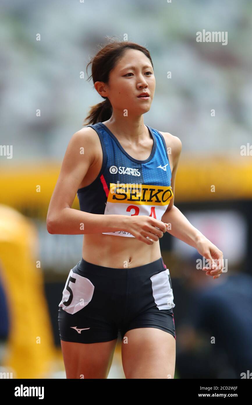 Tokyo Japan 23rd Aug 2020 Nana Sato Athletics World Athletics Continental Tour Seiko