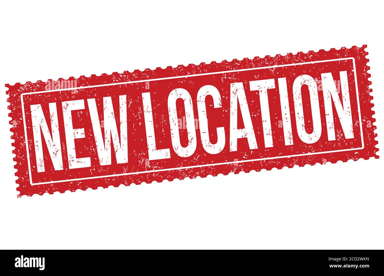 New location sign or stamp on white background, vector illustration ...